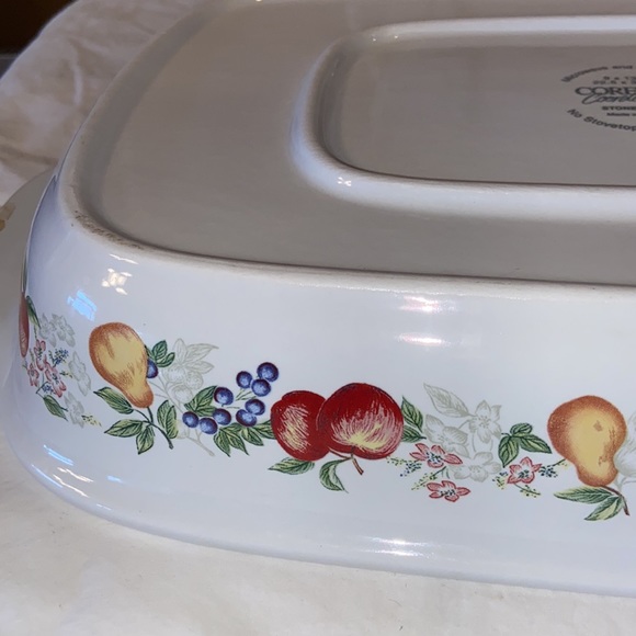 Corelle | Kitchen | Rare Vintage Corelle Chutney Open Roasterbaker 9x3 ...